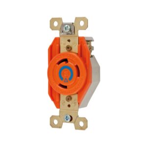 Contacto de media vuelta 2P 30A 250V 3H Hubbell - Contactos, Hubbell ...