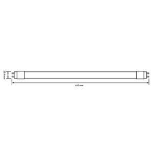 Tubo LED T8 G13 transparente Luz fría 9W Ogma I Tecnolite - Tecnolite, Tubo - TAMEX