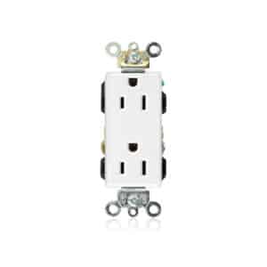 Contacto dúplex 15A 125V grado industrial Leviton - Contactos, Leviton ...