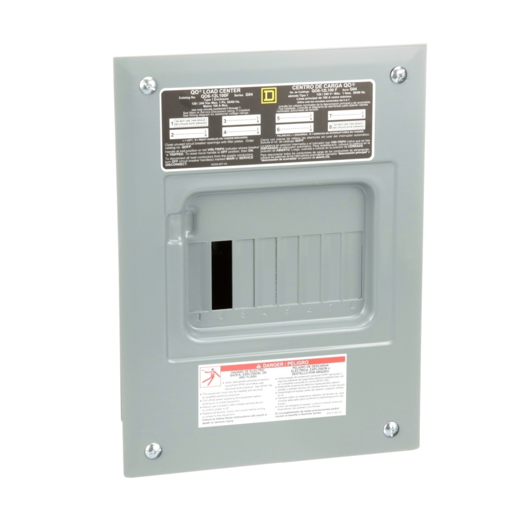 Centro de carga QO 6 polos 100A 1F Empotrar Schneider Electric - Centros de carga, Schneider ...